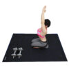RevTime Extra Large Exercise Mat 5’ x 7’, 6mm Thickness – RevTime