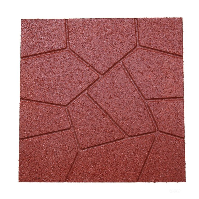 RevTime Dual-Side Garden Rubber Paver 16″x16″ for Patio Paver, Step ...
