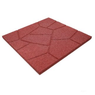 RevTime Dual-Side Garden Rubber Paver 16″x16″ for Patio Paver, Step ...
