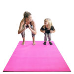 RevTime Extra Large Exercise Mat 5’ x 7’, 6mm Thickness – RevTime